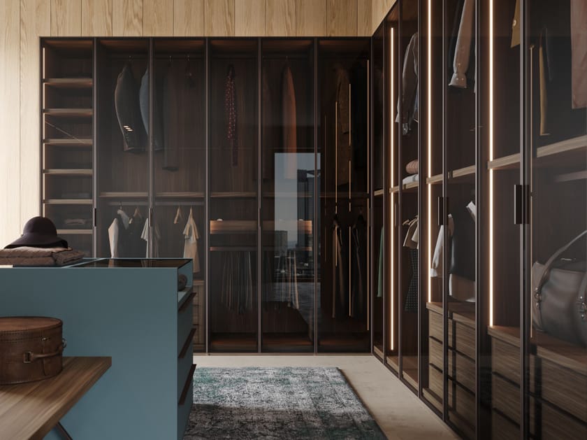 CA02 ATENA Walk-in wardrobe By Giessegi