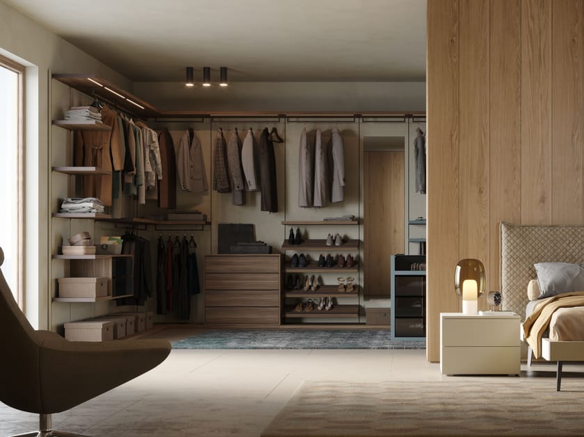 CA02 ATENA Walk-in wardrobe By Giessegi