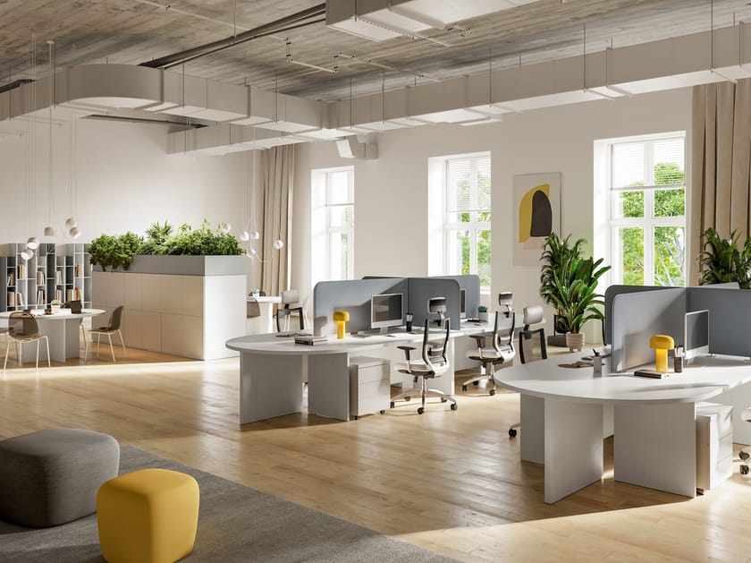 OFFICETIME Office desk By Giessegi