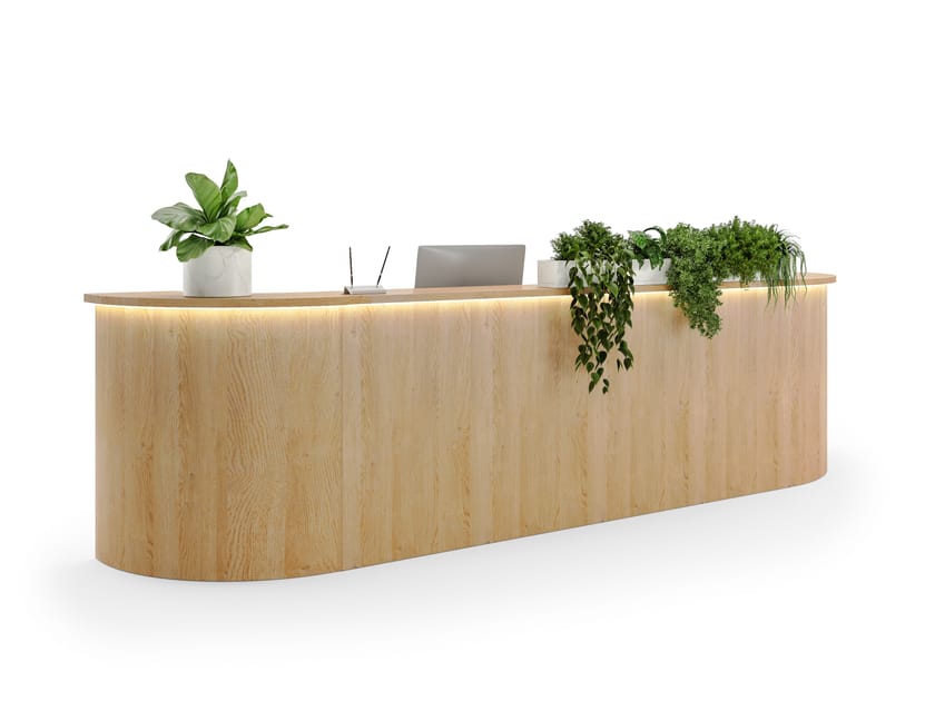OFFICETIME Reception desk By Giessegi