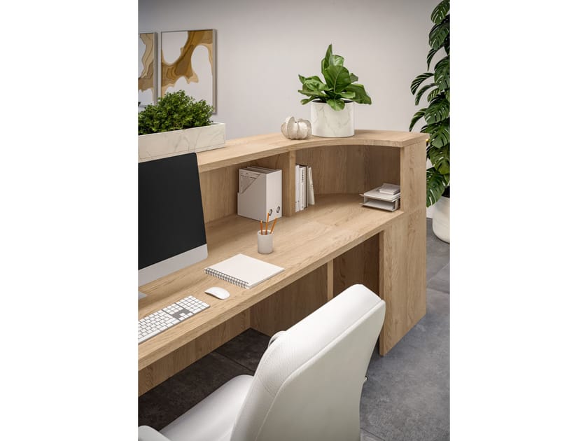 OFFICETIME Reception desk By Giessegi