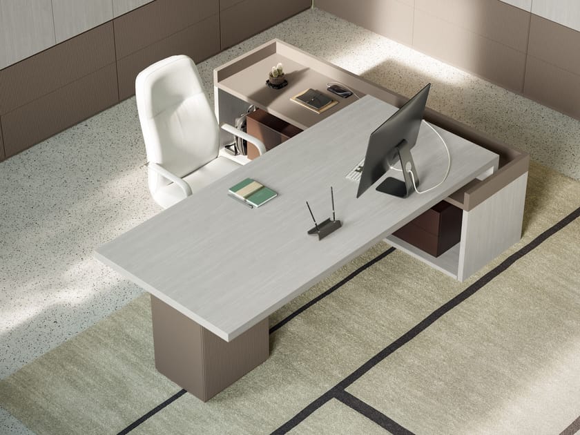 OFFICE TIME BASE MOD. FREEDA Office desk By Giessegi