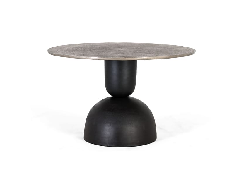 1624 Round metal high side table By Giner y Colomer