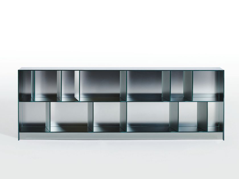 OBLIQUO Bookcase By Glas Italia