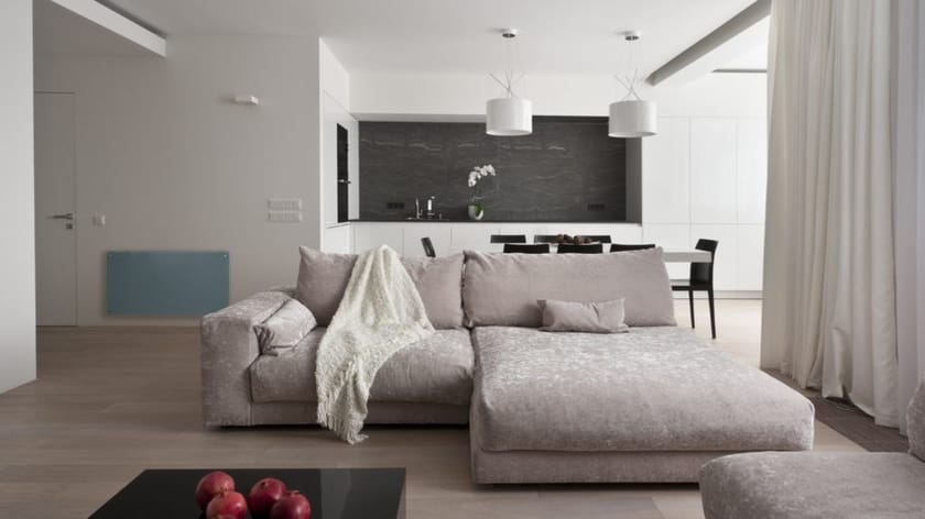 Glass Infrared Heating Panels decorative radiator By Infralia