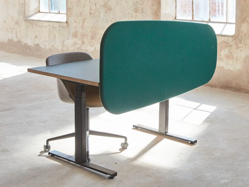 SILUETT desk screen Pannello divisorio da scrivania fonoassorbente By ...