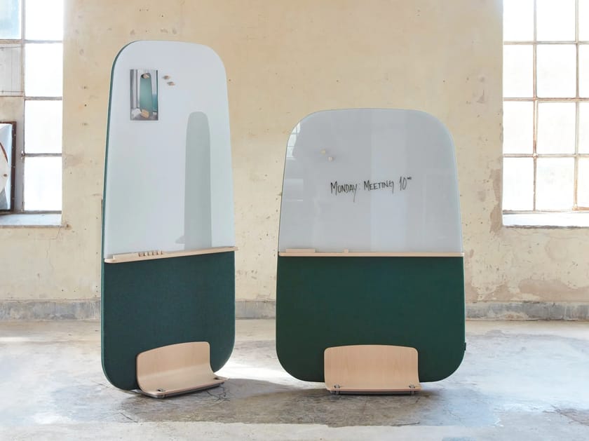 SILUETT write board Office whiteboard with castors By Glimakra of Sweden