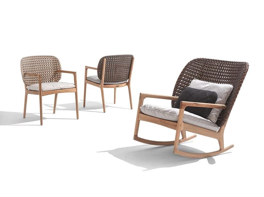 KAY Garden chair By Gloster