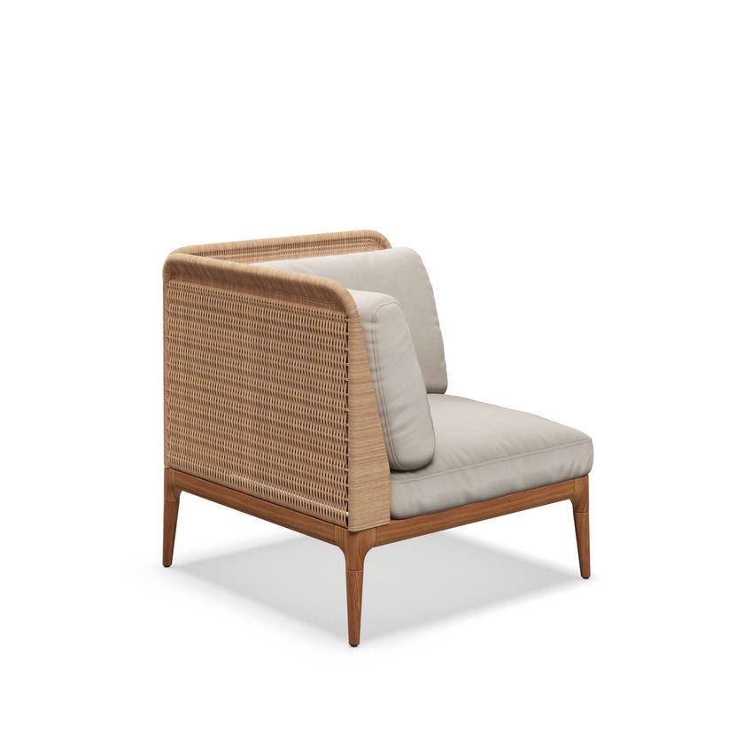 LIMA Garden armchair By Gloster