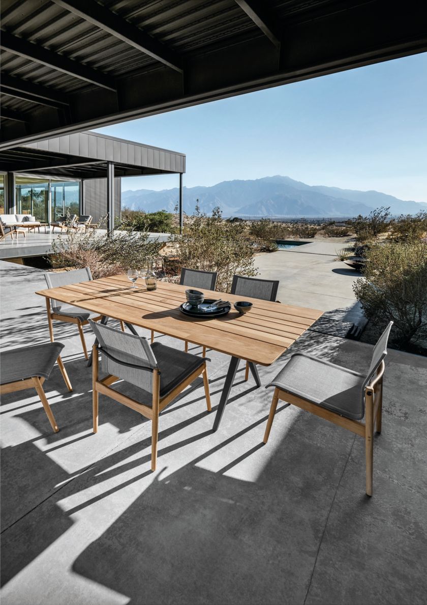 SPLIT Garden table By Gloster