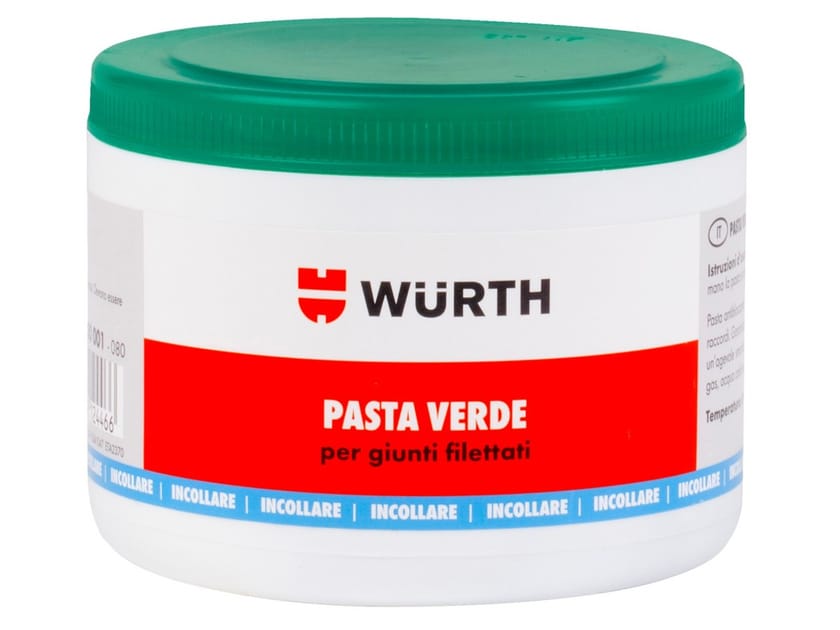 Polyurethane sealant Green paste for threaded joints By Würth
