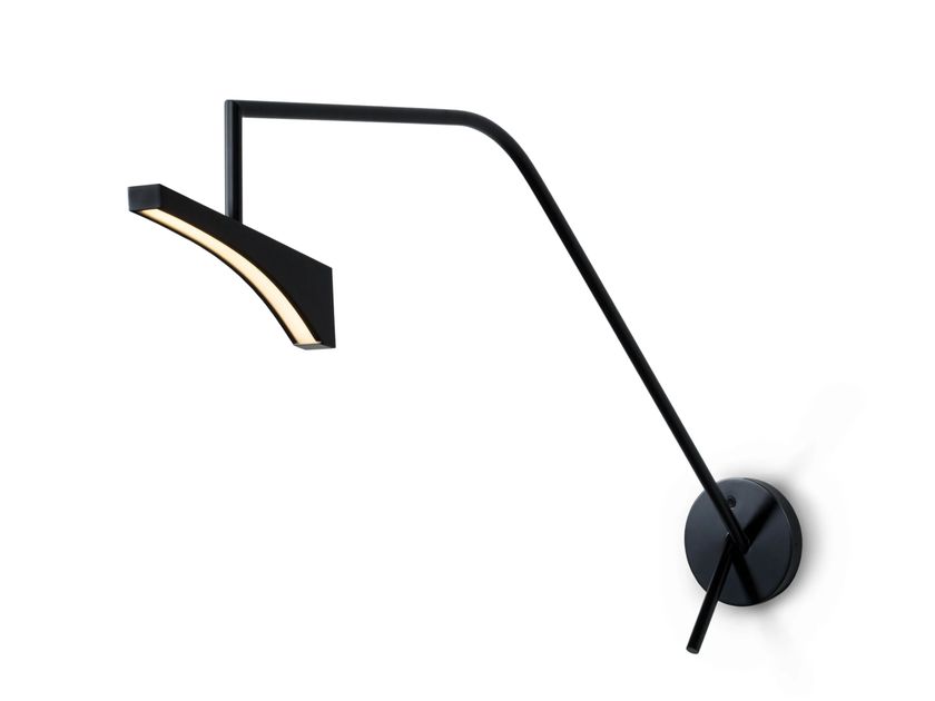 OPPOSITE LED wall lamp with fixed arm By Greenapple