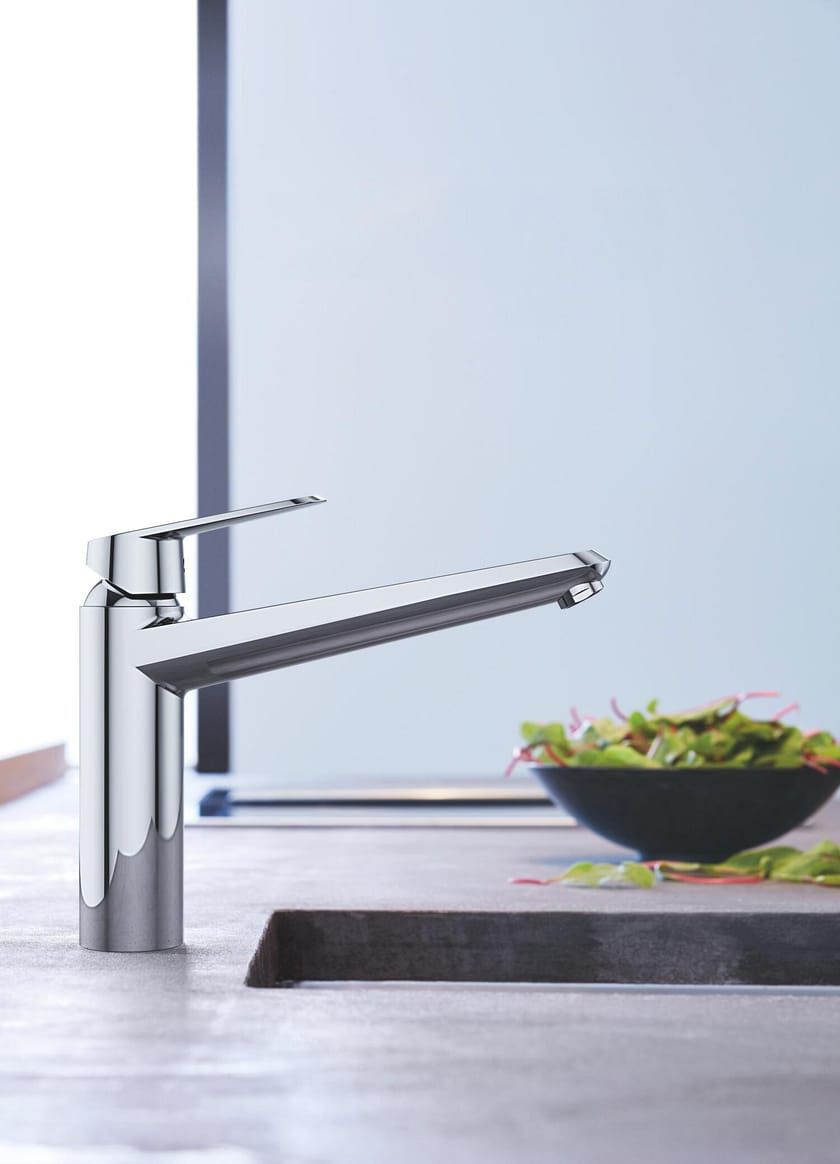 EURODISC COSMOPOLITAN Countertop kitchen mixer tap with swivel spout By ...