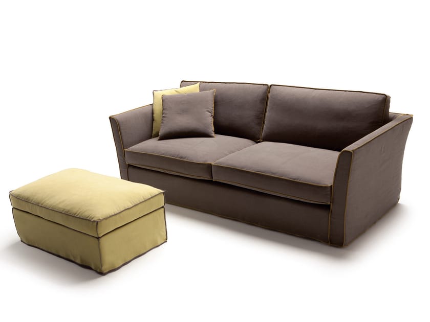 BRAD Divano sfoderabile in tessuto a 2 posti By Gruppo Fox