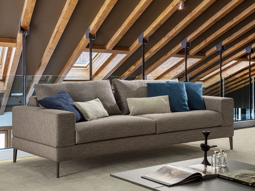 GRAN MILANO Divano sfoderabile in tessuto By Gruppo Fox