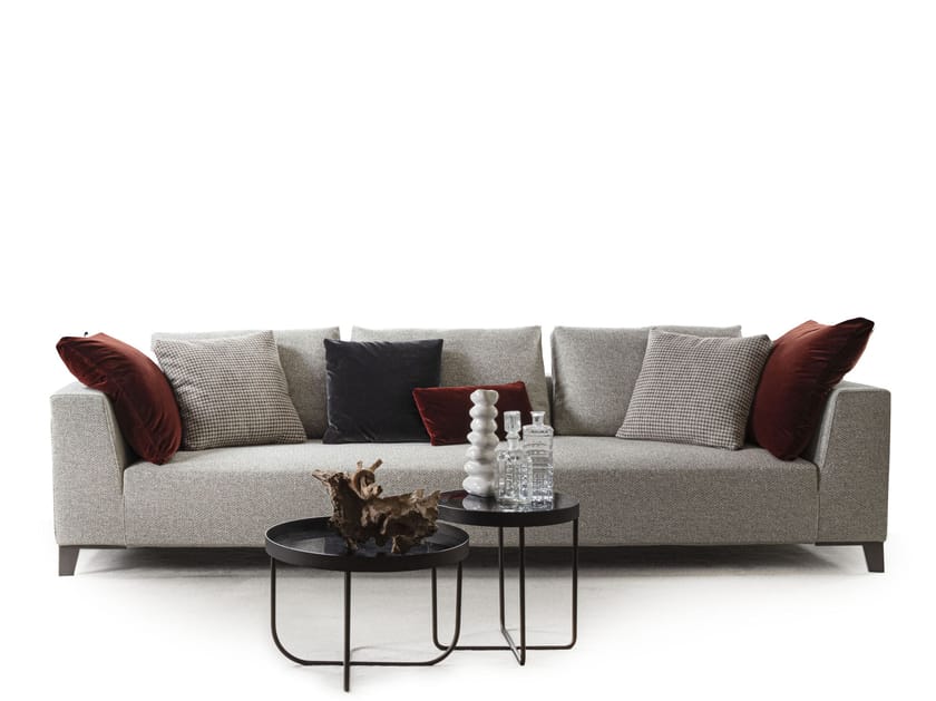 HUGO Divano sfoderabile in tessuto a 3 posti By Gruppo Fox