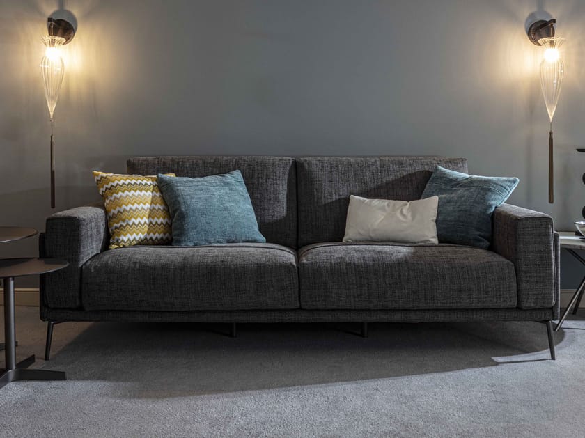 LINK Divano sfoderabile lineare in tessuto By Gruppo Fox