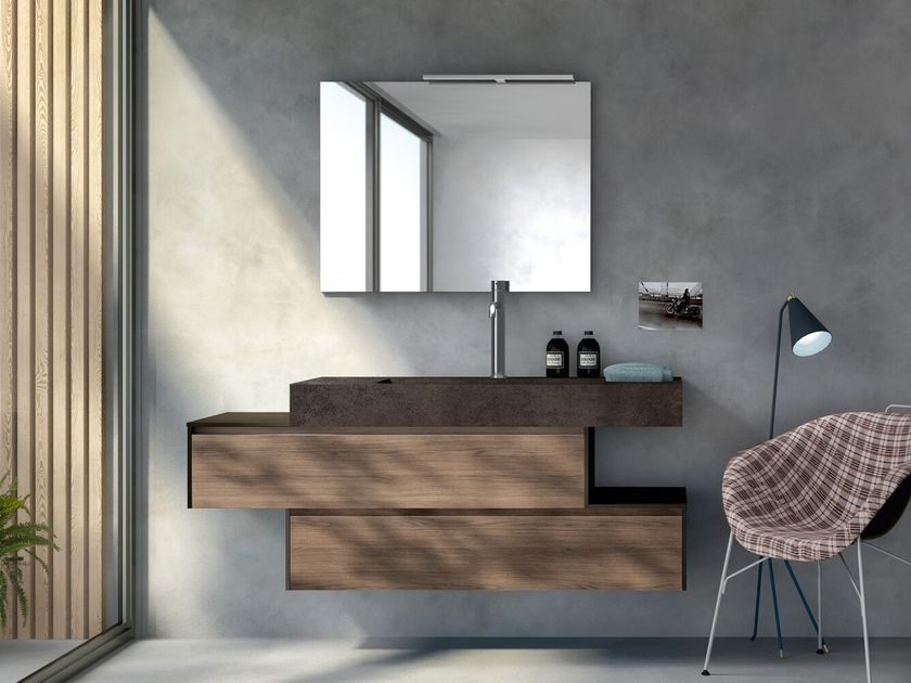 CHANGE CHA12 Vanity unit By Gruppo Geromin