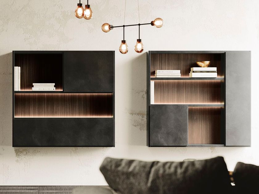 HOUSE OF GUITAR Bookcase By Guzzini & Fontana