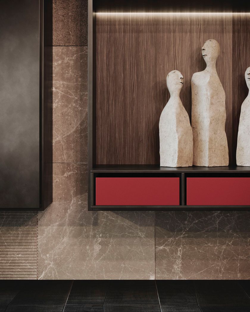 HOUSE OF GUITAR Bookcase By Guzzini & Fontana