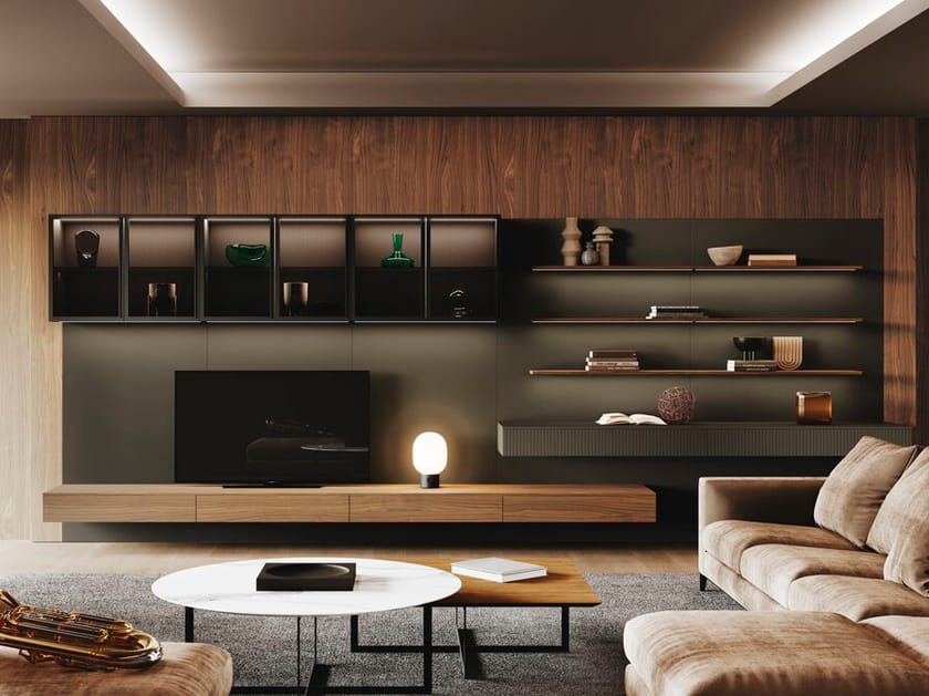 HOUSE OF TUBA Storage wall By Guzzini & Fontana