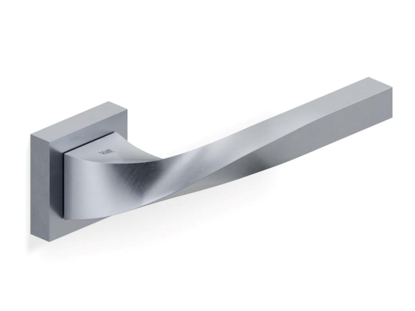 H 372 ERI GOSHEN | VALLI - FUSITAL Brass door handle on rose By Valli ...