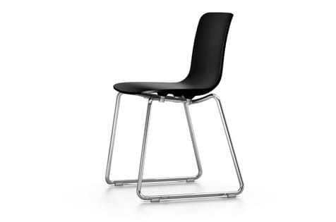 HAL RE SLEDGE Stackable sled base chair By Vitra | design Jasper Morrison