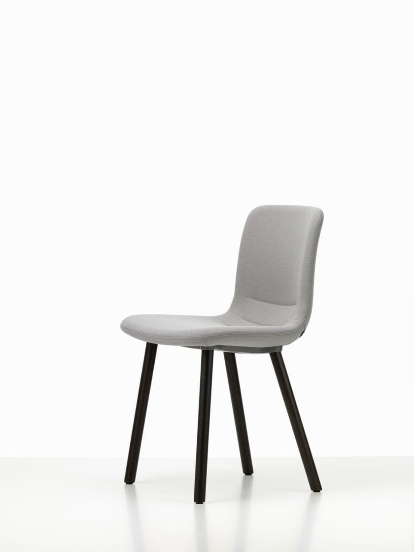 HAL SOFT WOOD Upholstered fabric chair By Vitra | design Jasper Morrison