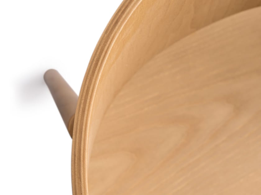 Sedia in legno massello HALLA By Anesis design Lorenz+Kaz