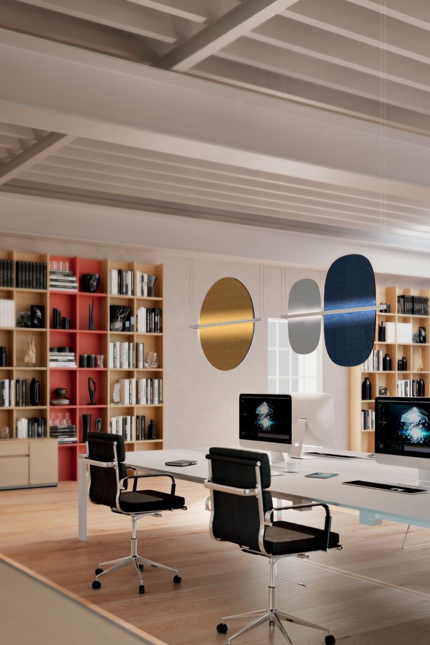 HANG OUT DOUBLE LED pendant lamp By PENTA | design BrogliatoTraverso