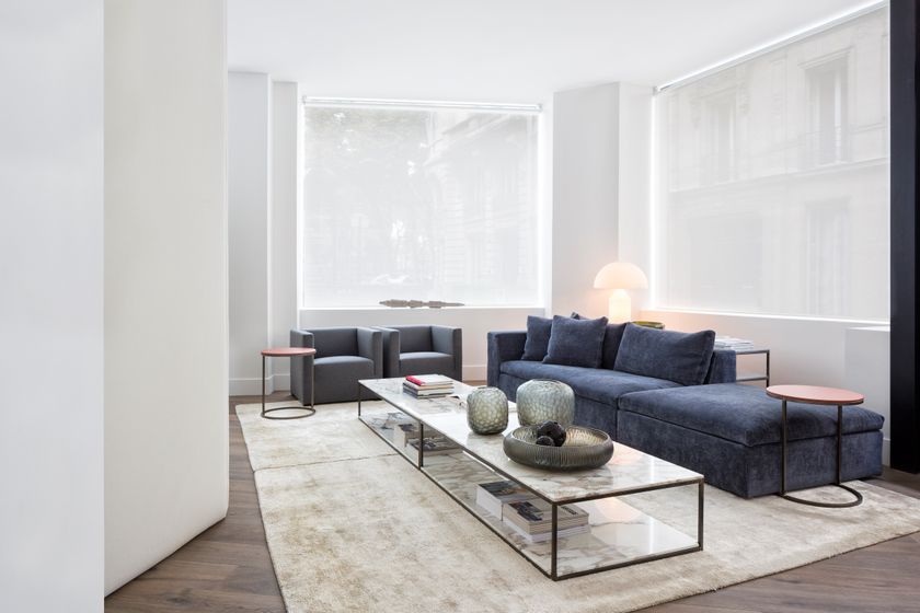 HARDY | Rectangular coffee table By Meridiani