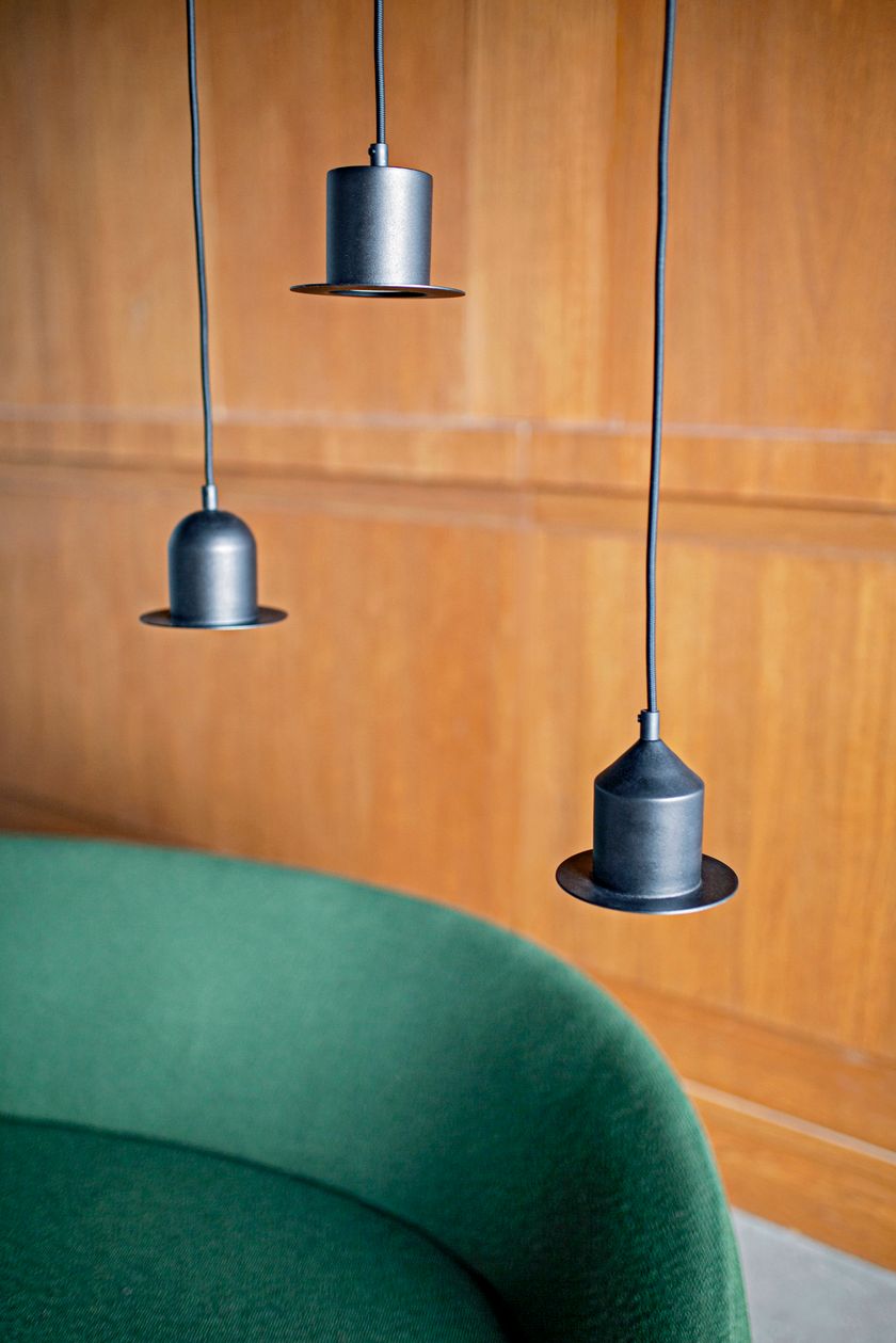 LED aluminium pendant lamp HAT By EMKO design Büro Famos