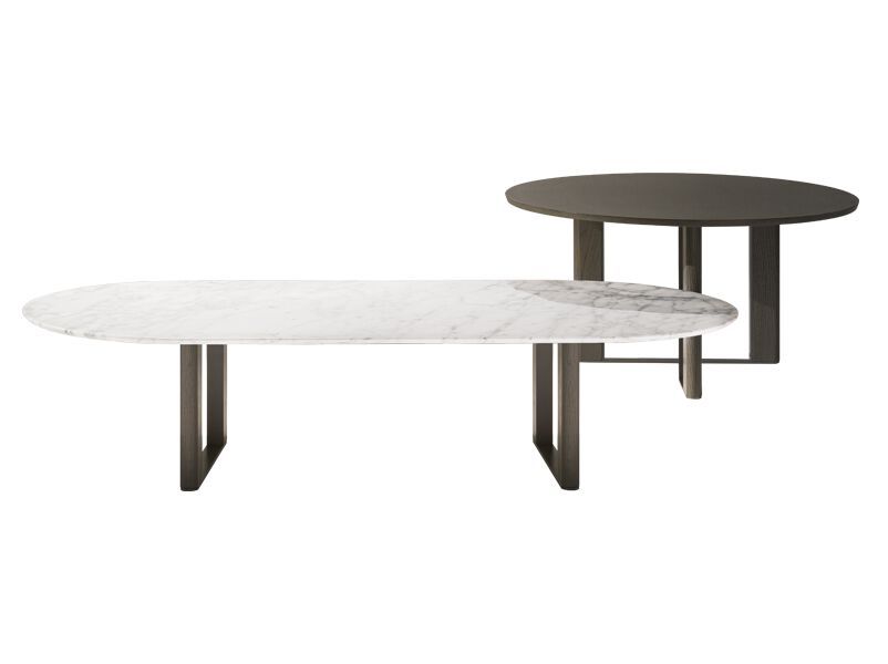 PLEGAT Low marble coffee table By HC28 | design Ximi Li