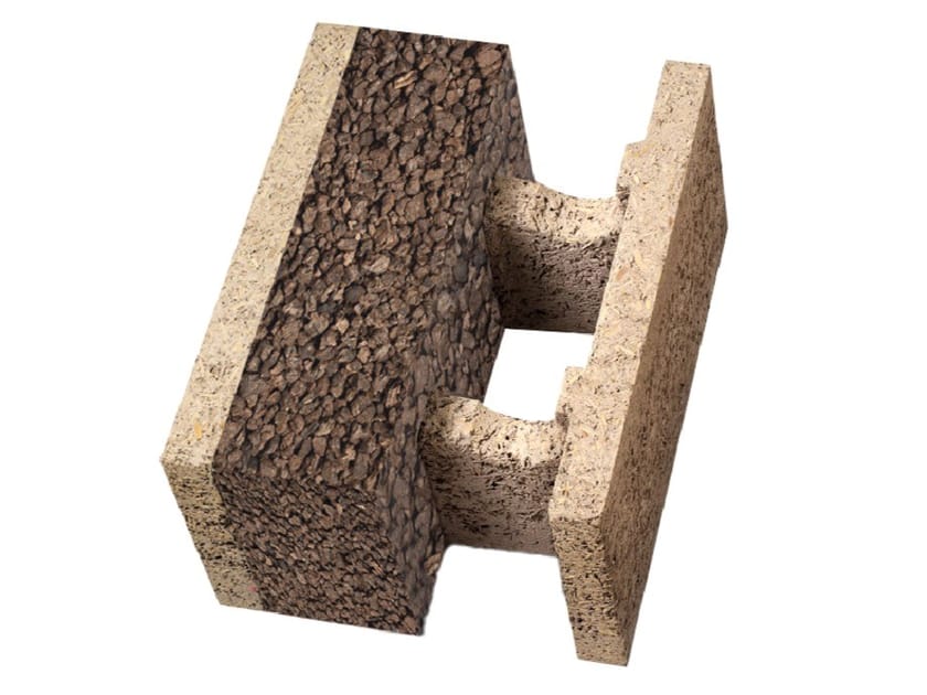 Formwork system for load-bearing wall HDIII 38/14 with cork By ISOTEX