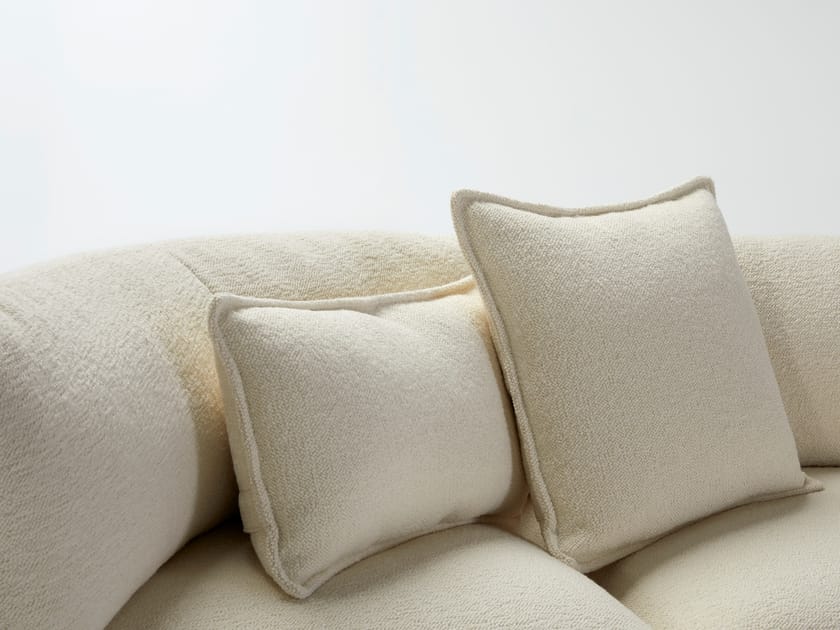 HEARTH CLASSIC | Curved sofa 3 seater curved fabric sofa By Ross Gardam