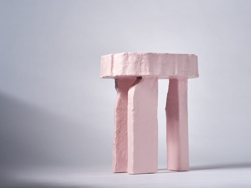 HEAVY | Table basse Table basse ronde en polystyrène By MOVIMENTO