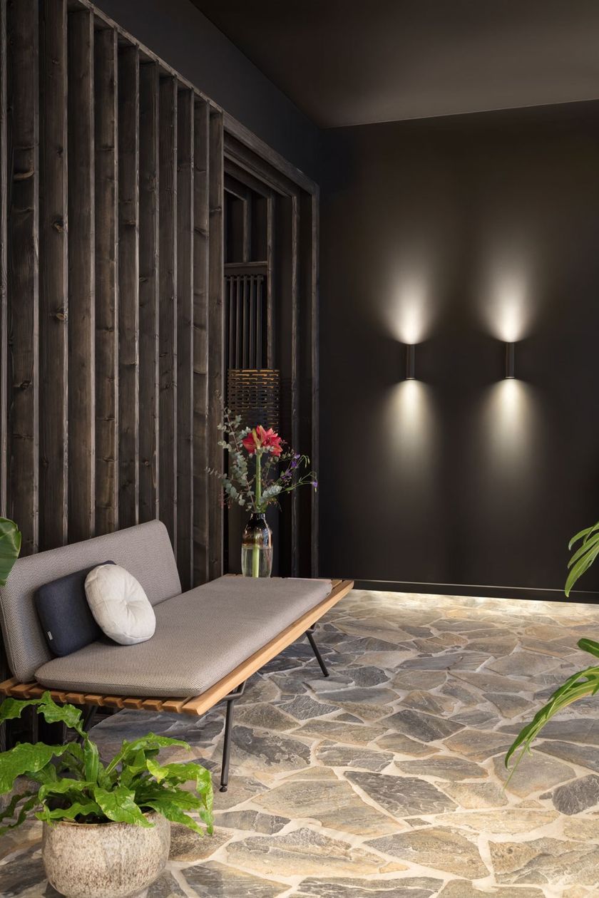 HEDRA W Hi wall light By Delta Light