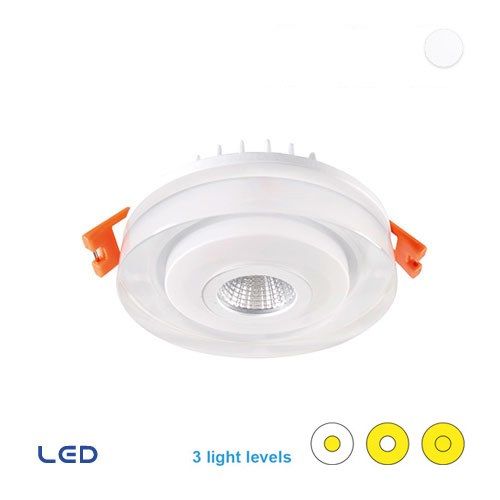 HELIOS 6W Recessed LED aluminium spotlight By Terzo Light