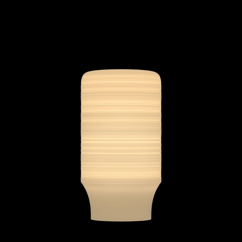 Porcelain lantern VOLTRA HEMISPHERE PHOTOPHORE By Voltra Lighting