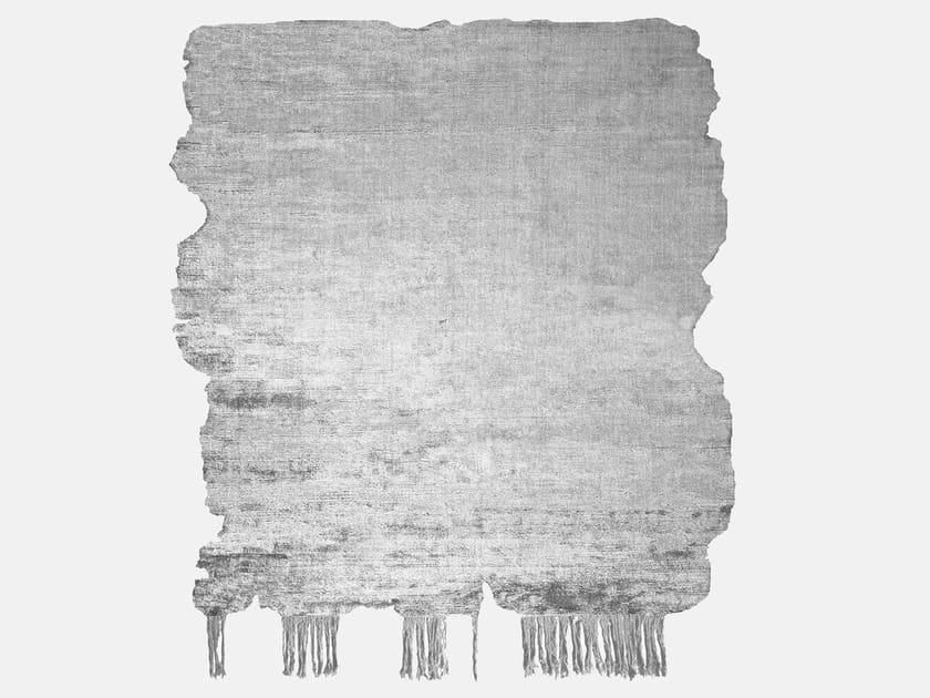 FROZEN CUT Handmade silk rug By HENZEL STUDIO | design Calle Henzel