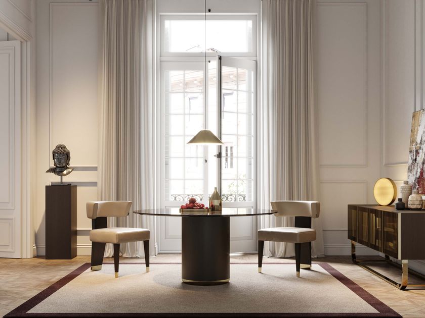 HER II | Table Oval oak living room table By Stylish Club