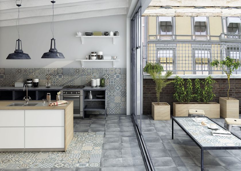 Glazed porcelain stoneware wall/floor tiles HERITAGE Heritage ...