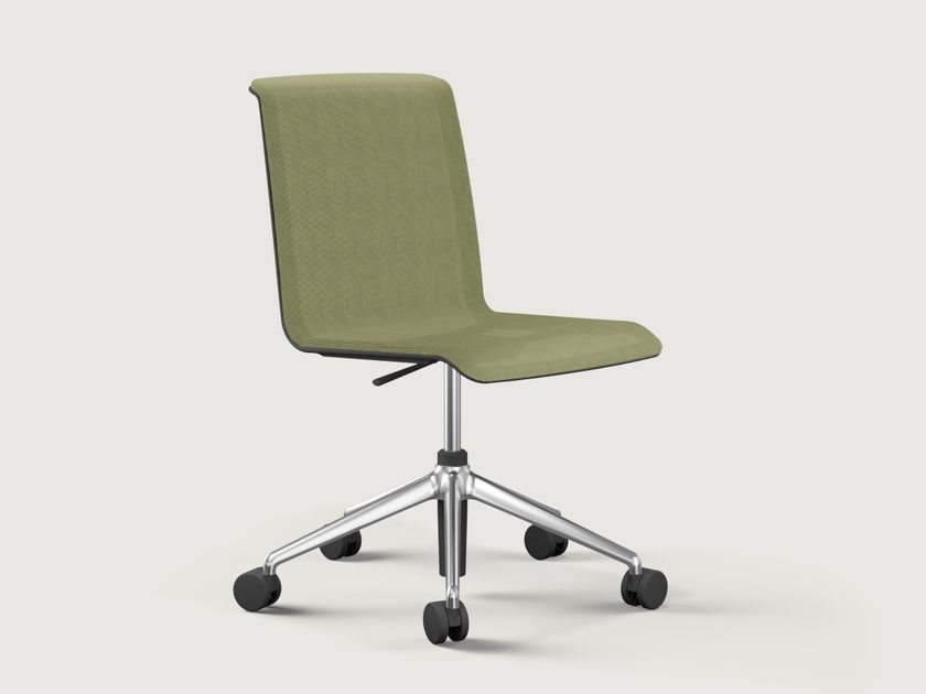 HERO PLUS Height-adjustable swivel chair with 5-spoke base By Brunner ...