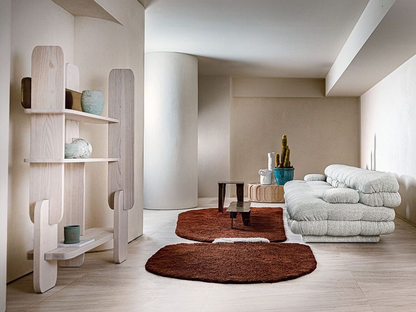 GREFFAGE Open double-sided wooden bookcase By HESSENTIA | Cornelio ...