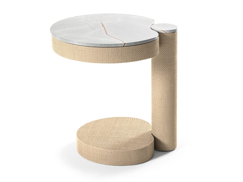 NORA Round marble side table By HESSENTIA | Cornelio Cappellini ...