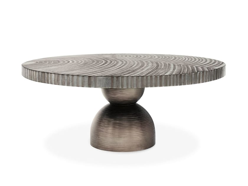 OTTO Round metal dining table By HESSENTIA