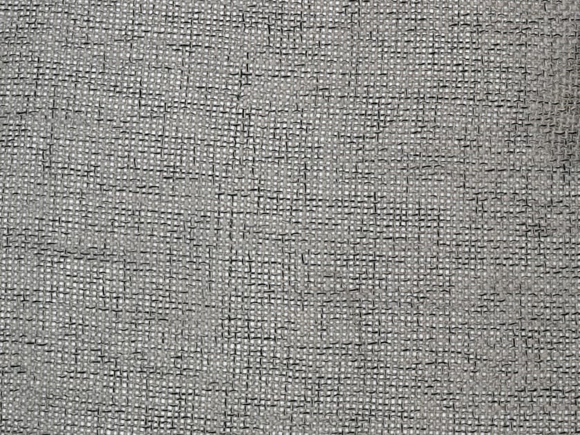 Solid-color polyester fabric for curtains HILL FR By Aldeco