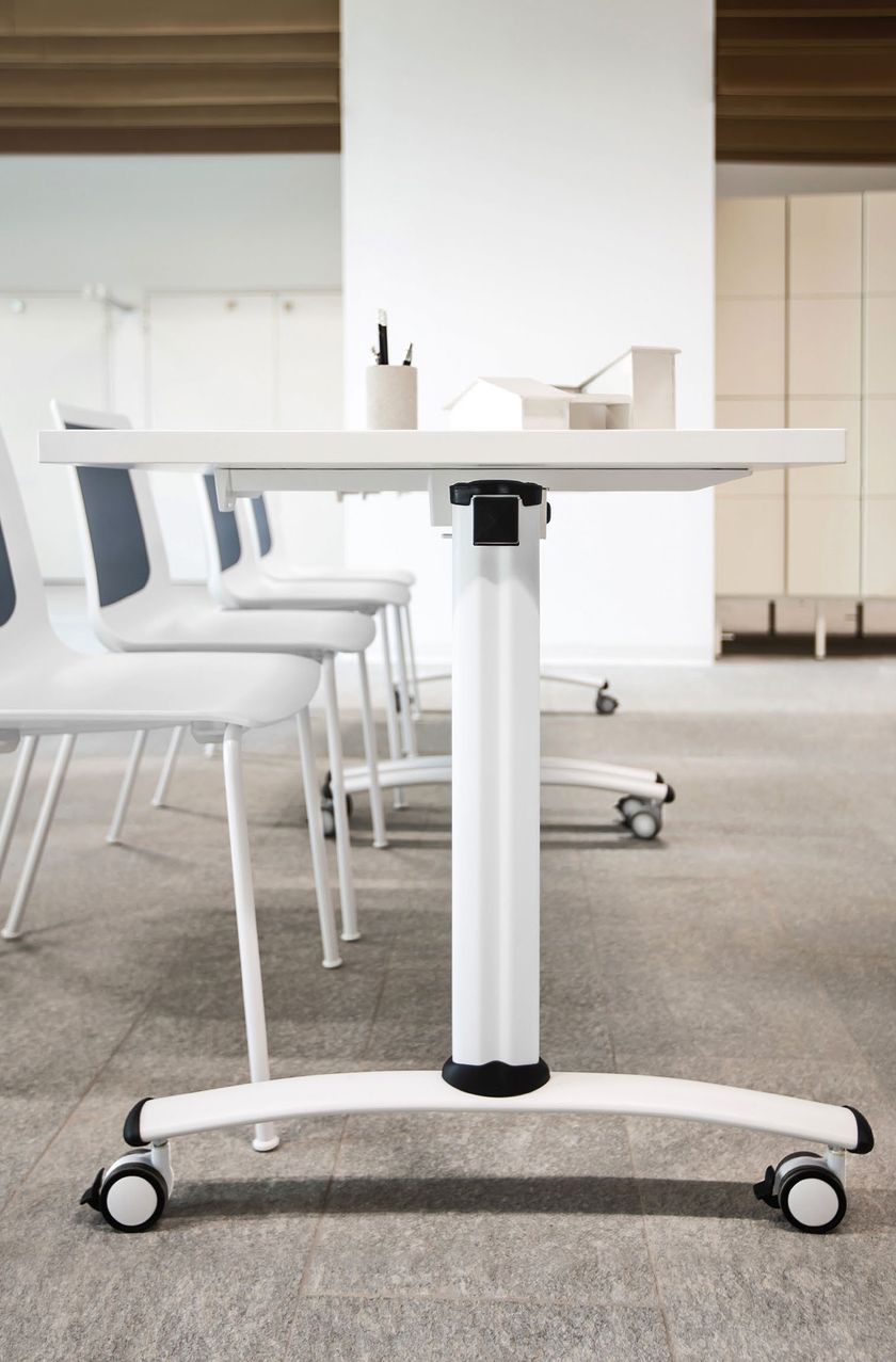 HIP-UP T-MATIC | Office desk Height-adjustable workstation desk By Ares ...