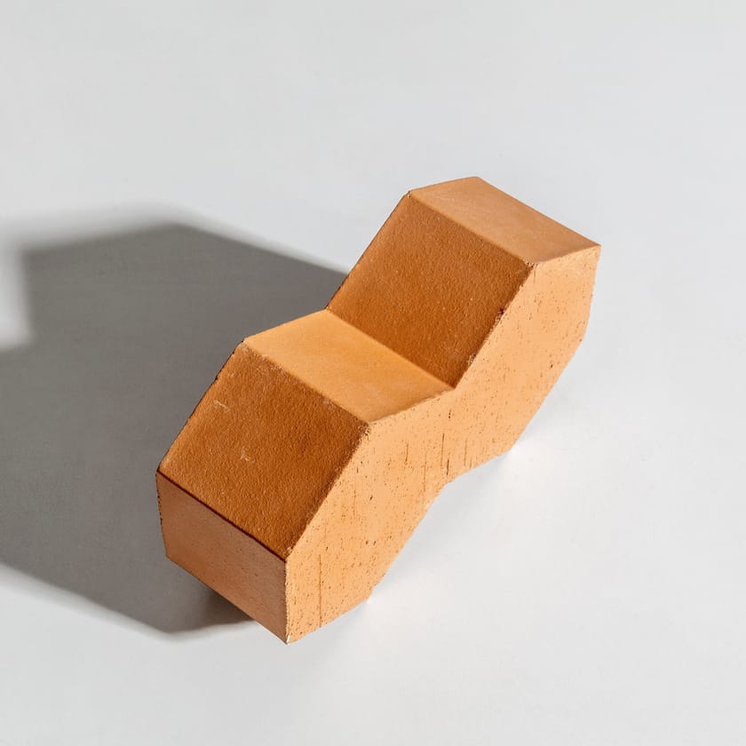 Terracotta element for partition walls HIVES By Mutina design ...