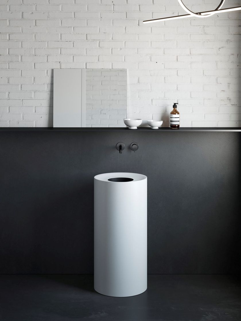 HOLE | Freestanding washbasin By Rexa design Susanna Mandelli